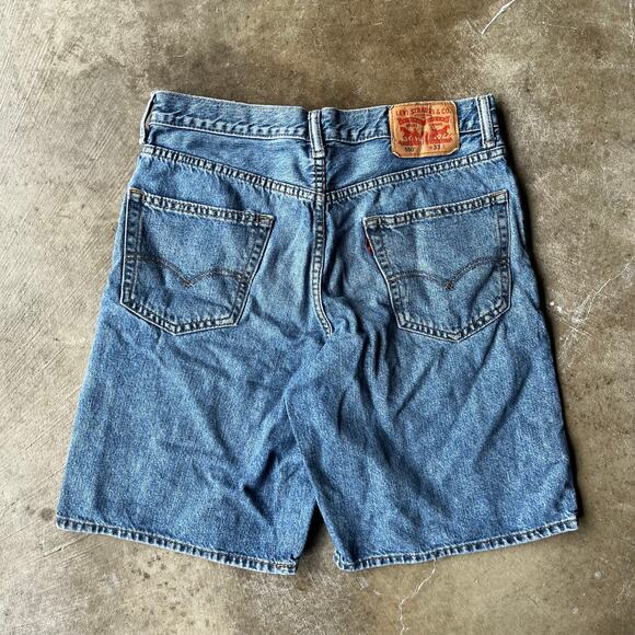 Vintage | Jeans | Vintage Levis Jorts Jean Shorts 55 Mens 33 Baggy ...